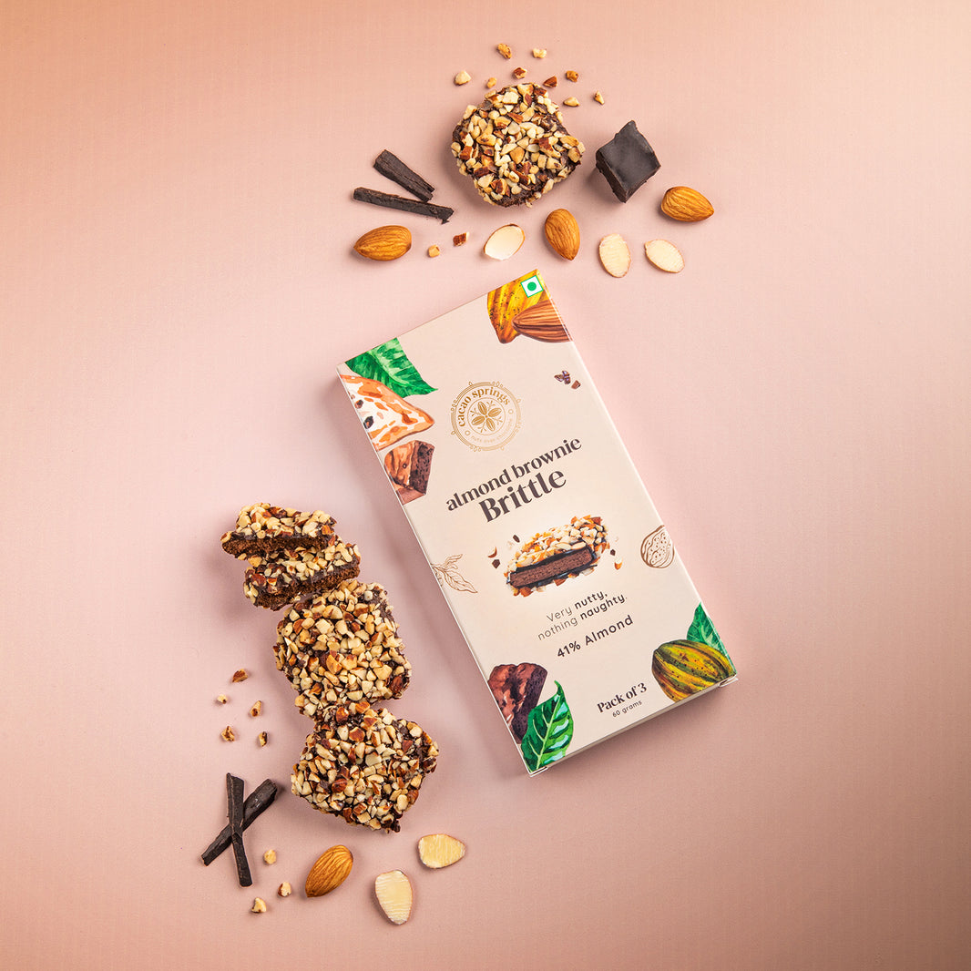 Best Almond Brittle in India | Shop Almond Brittle from Cacao Springs today! – Cacaosprings